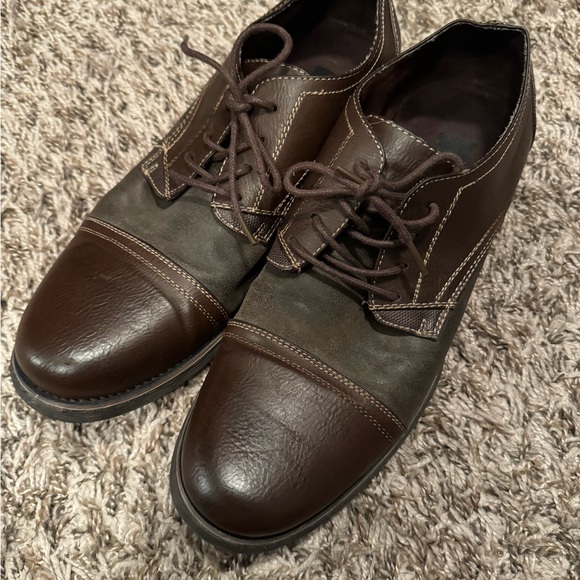 Steve Madden | Shoes | Steve Madden Brack Cap Toe Oxford Brown 85 ...